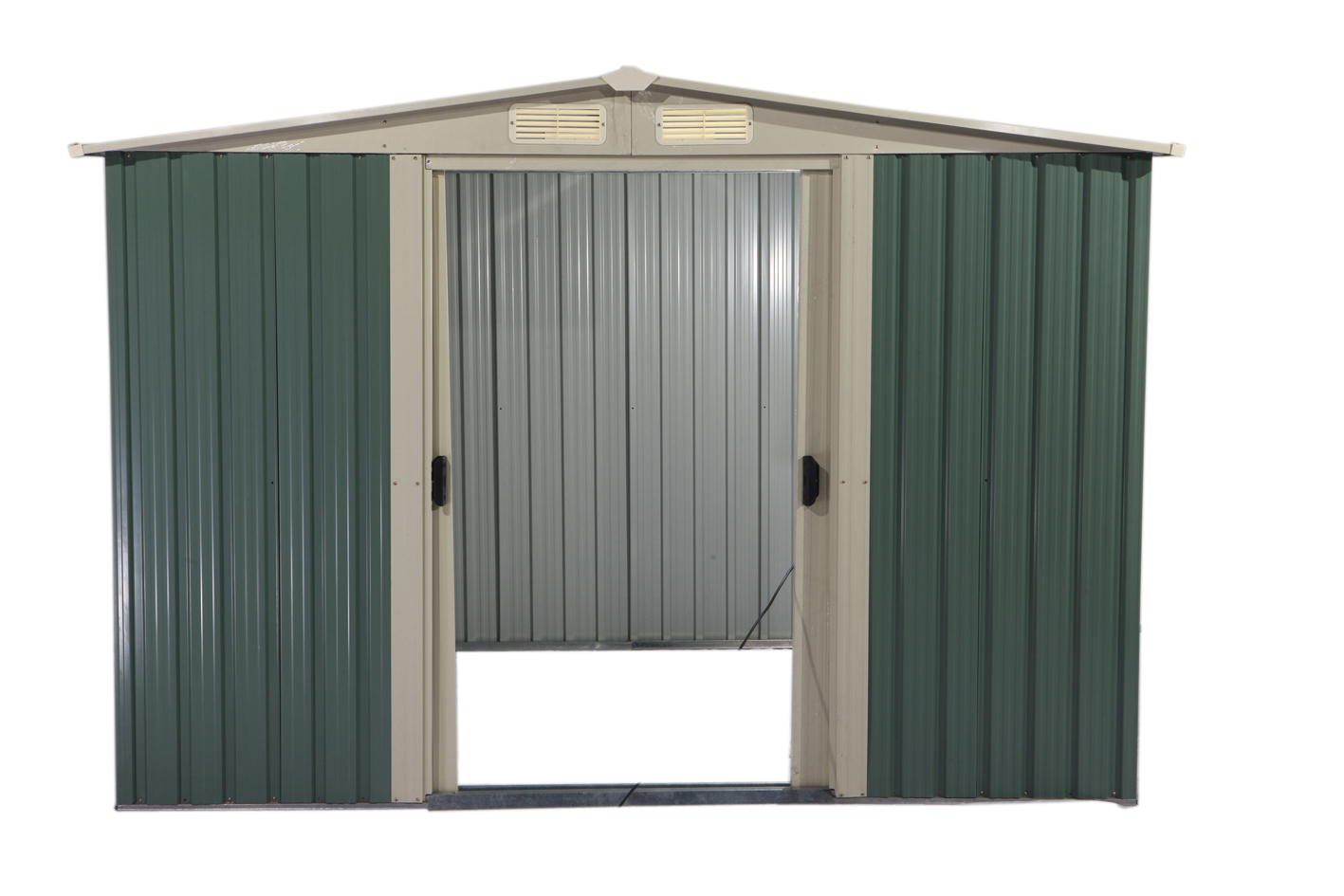 Metallgerätehaus Geräteschuppen Gartenhaus mit Satteldach 257 x 205 x ...
